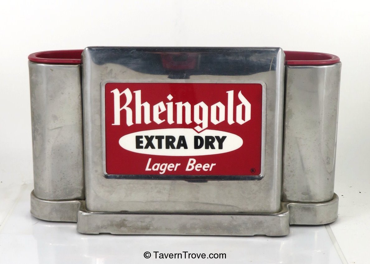 Item #96974 1958 Rheingold Extra Dry Lager Beer Foam Scraper Holder