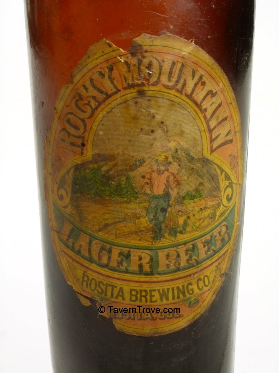 Item #86732 1881 Rocky Mountain Lager Beer Bottle