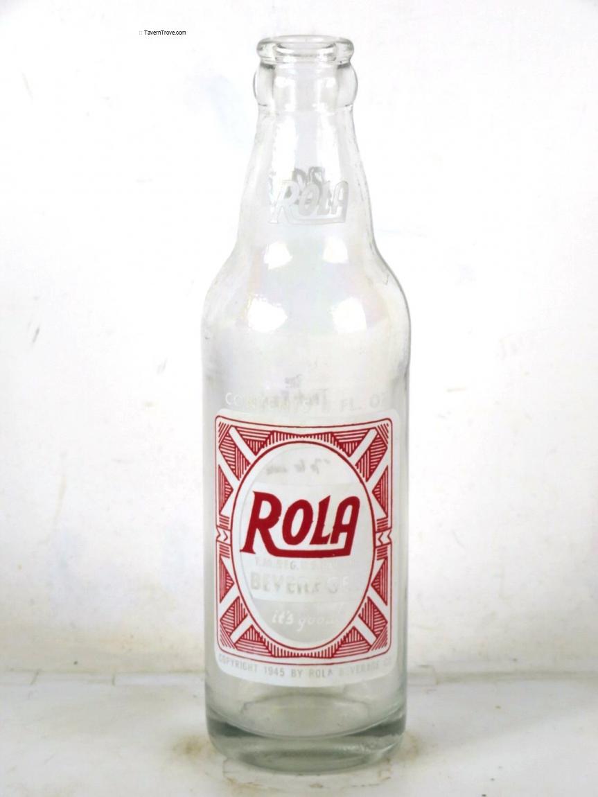 Item #103542 1945 Rolla Beverages Erie Pennsylvania ACL Bottle