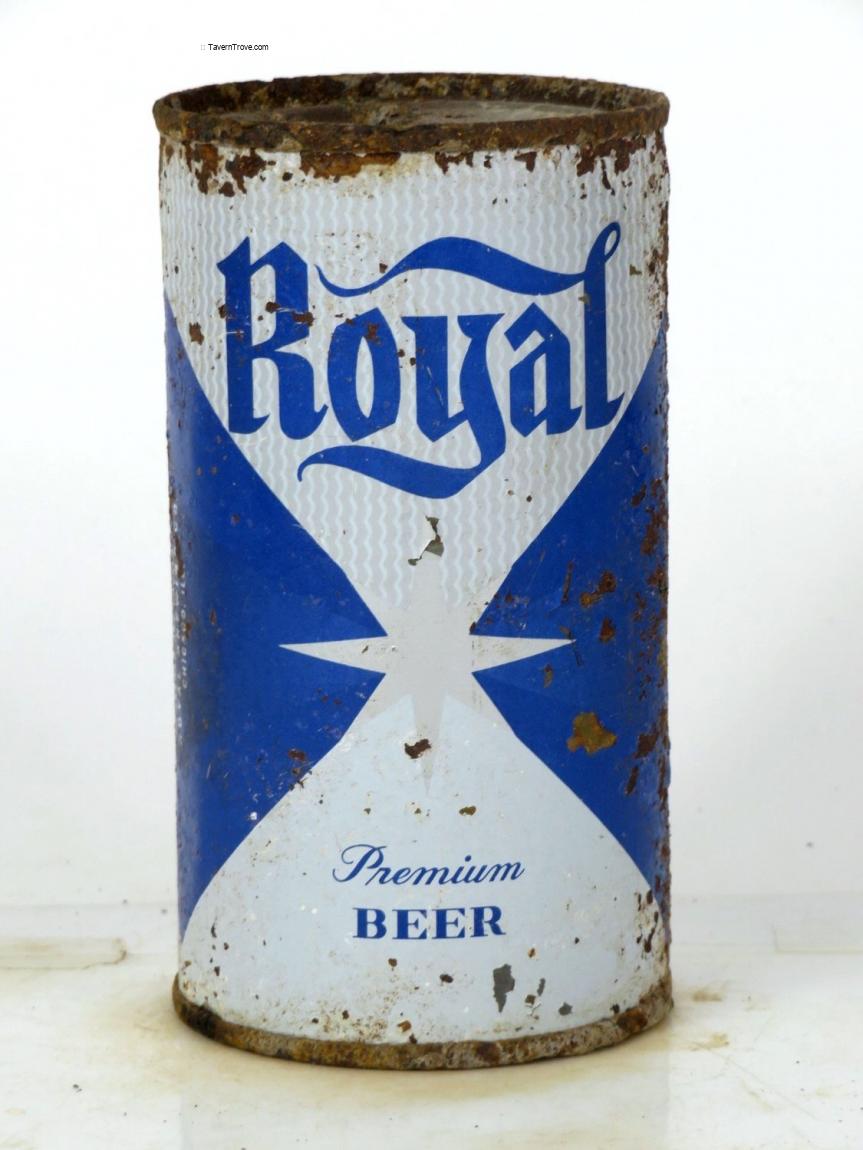 Item #53402 1960 Royal Premium Beer Flat Top Can 125-23