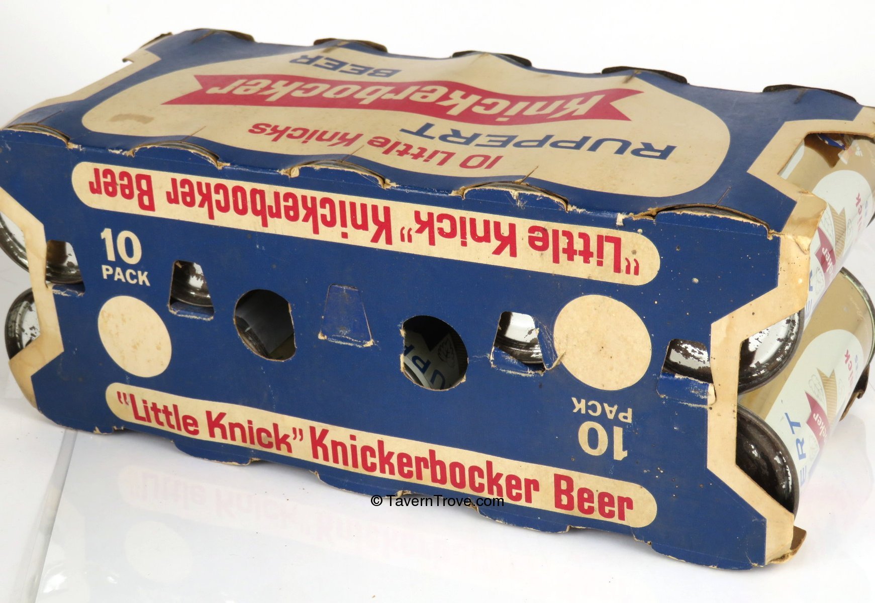 Item #1311 1960 Ruppert Knickerbocker Beer (10 pack 7oz cans) Six-pack ...
