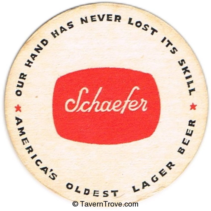 Item #61674 1949 Schaefer Beer Coaster NY-SCHF22A