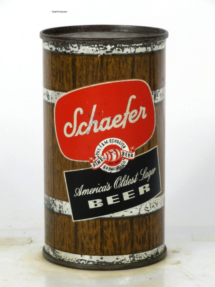 Item #105417 1946 Schaefer Beer Flat Top Can 128-02