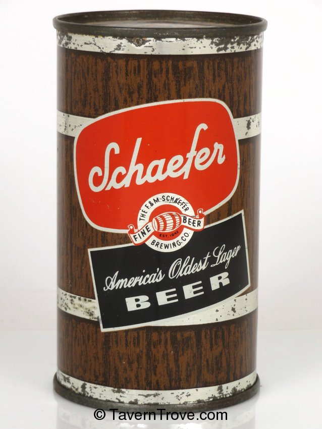 Item #11113 1946 Schaefer Beer Flat Top Can 128-01
