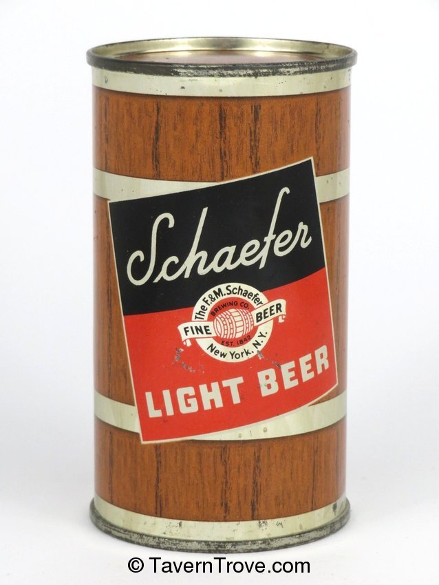 Item #12578 1939 Schaefer Light Beer Flat Top Can 127-38