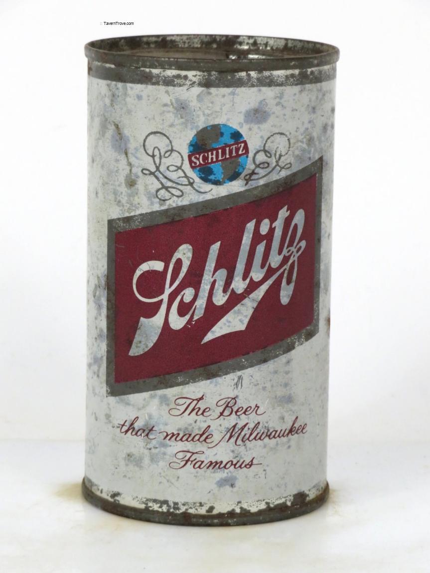 Item #109118 1962 Schlitz Beer Flat Top Can 128-37