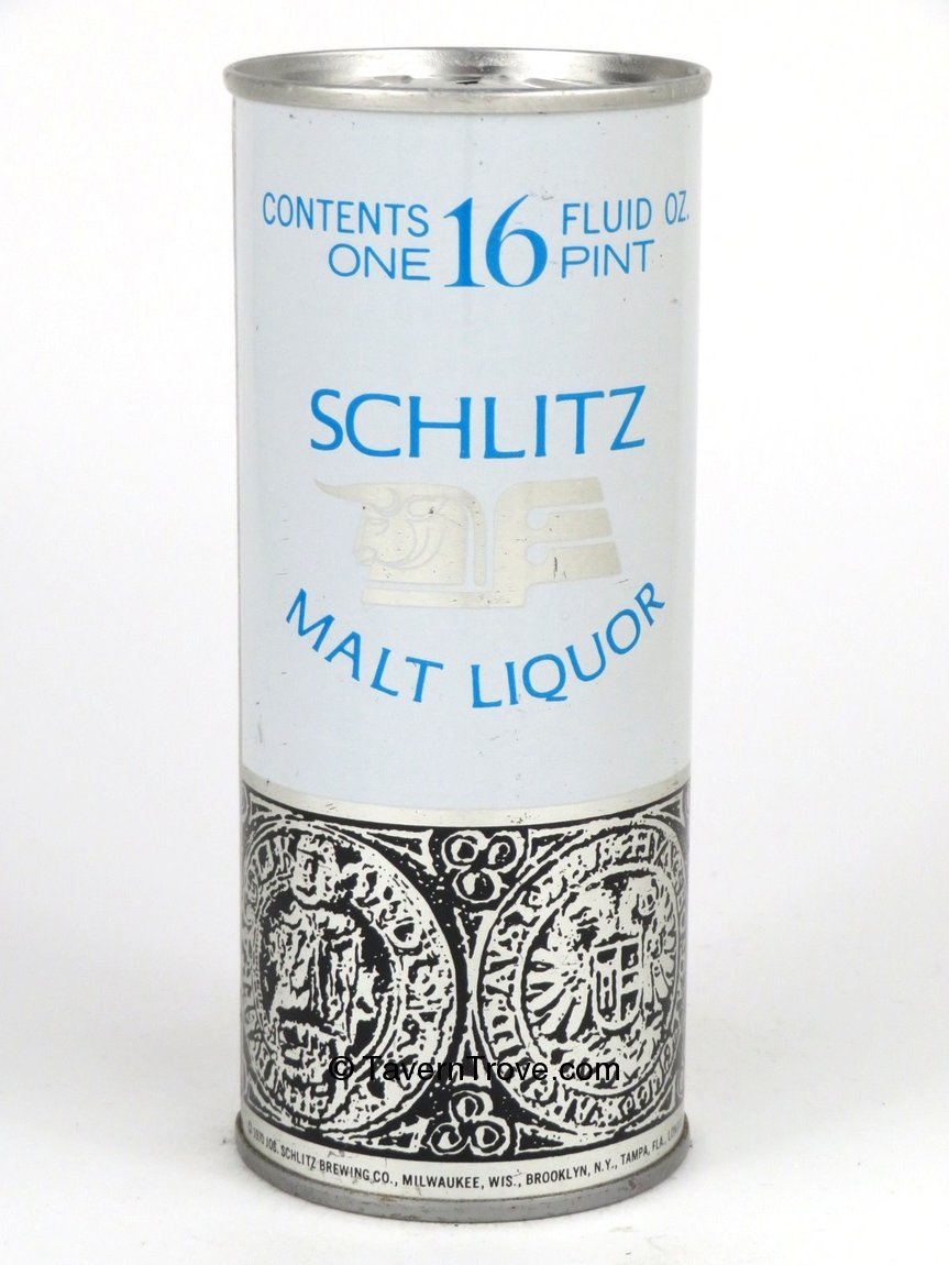 Item #14586 1970 Schlitz Malt Liquor Tab Top Can T166-20.3