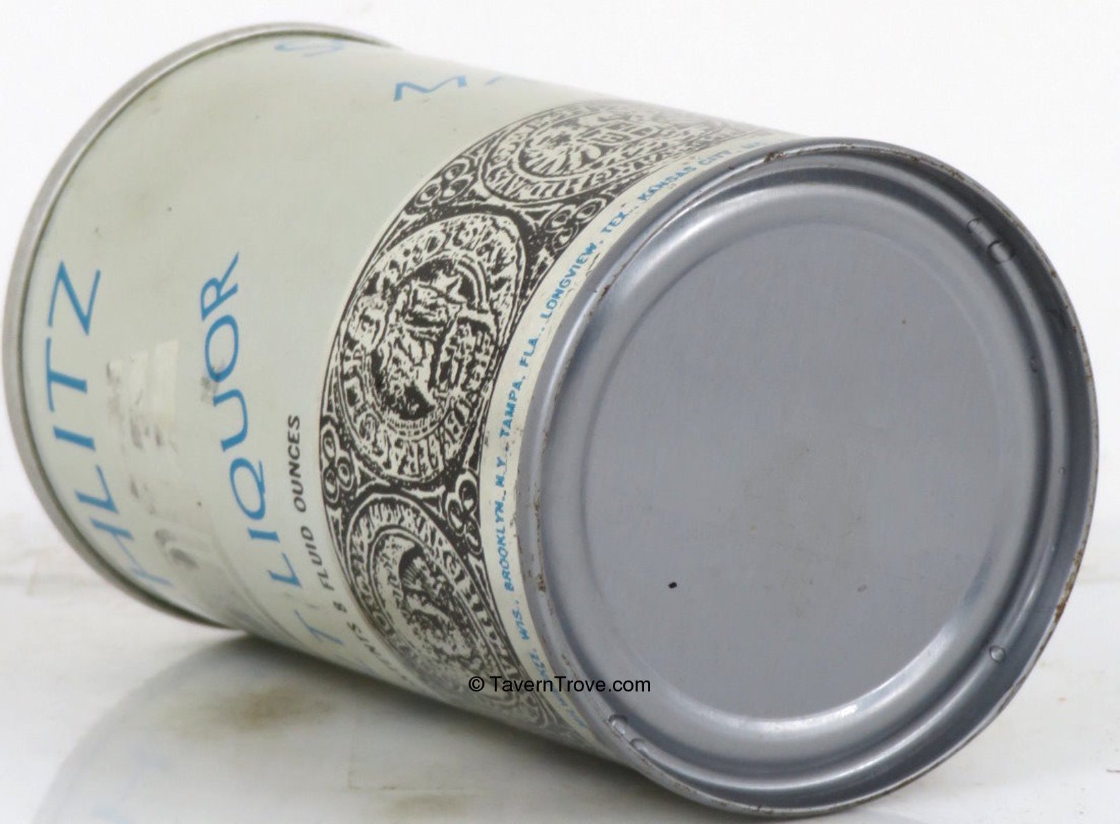 Item #96733 1970 Schlitz Malt Liquor (blue writing) 7 to 8oz Can T30 ...