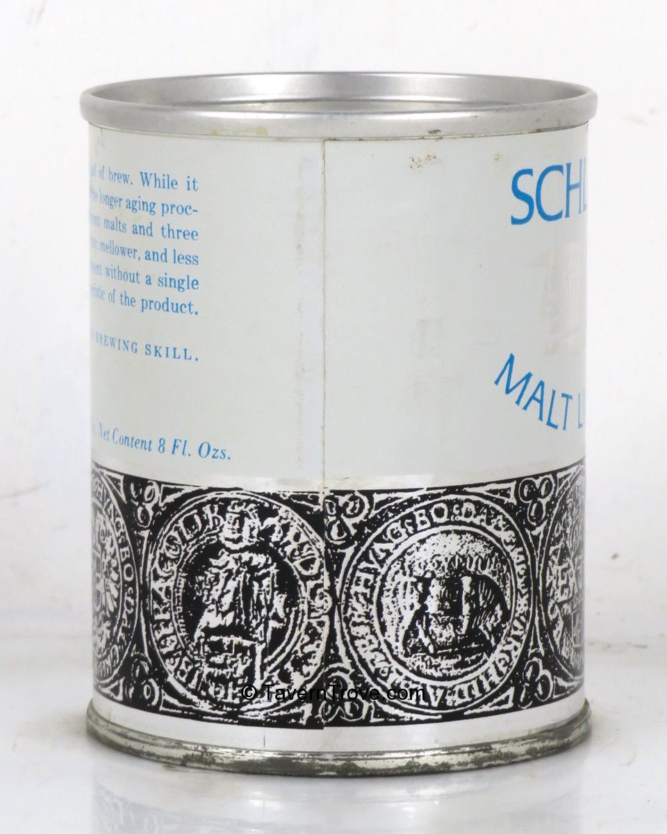 Item #100002 1963 Schlitz Malt Liquor (Paper label) 7 to 8oz Can 242-14