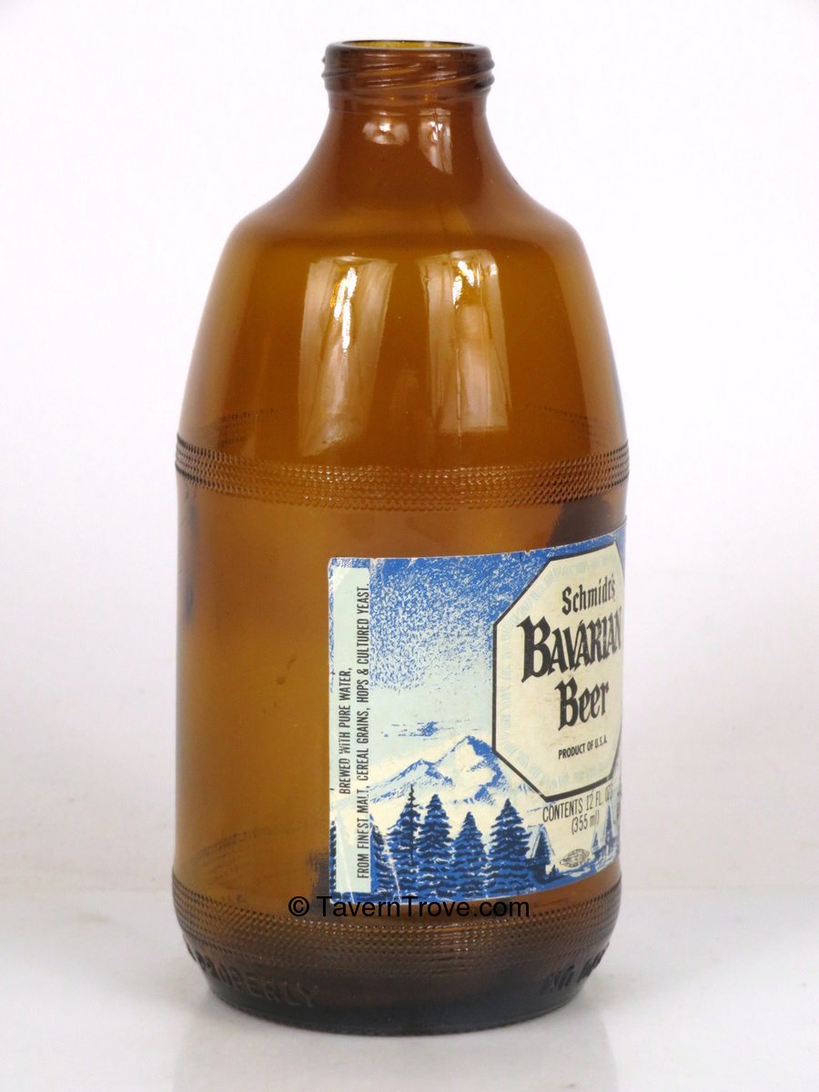 Item #95090 1970 Schmidt's Bavarian Beer Handy "Glass Can" Bottle