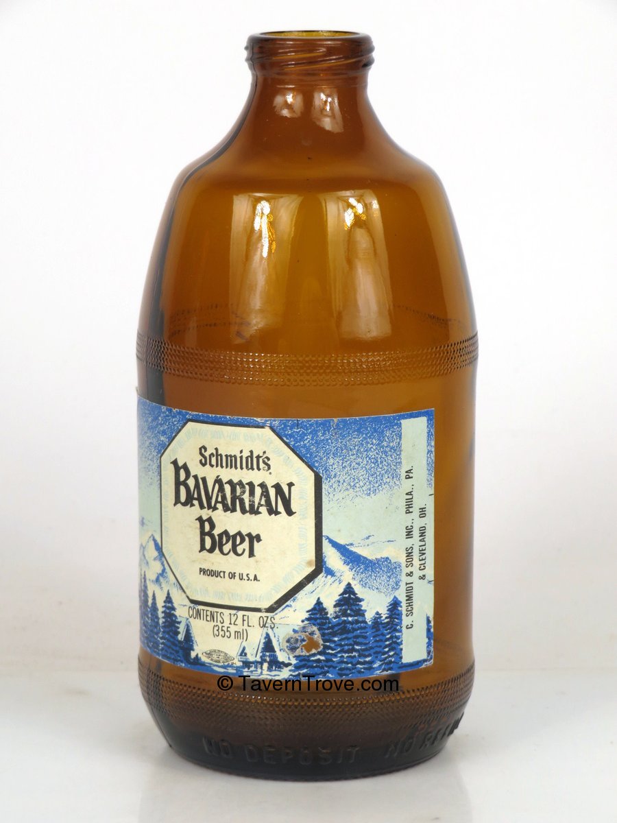 Item #95090 1970 Schmidt's Bavarian Beer Handy "Glass Can" Bottle