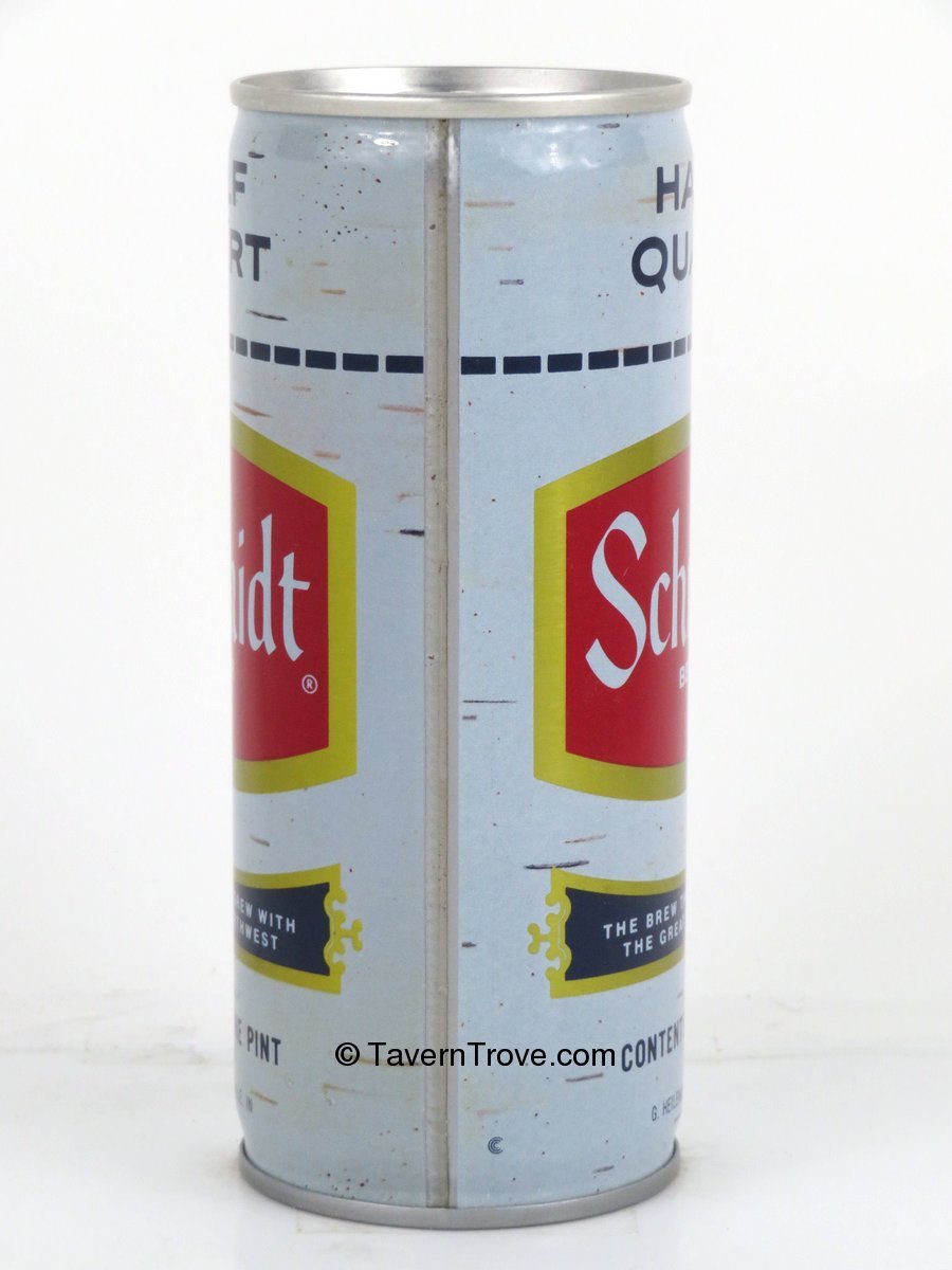 Item #11257 1974 Schmidt Beer Tab Top Can