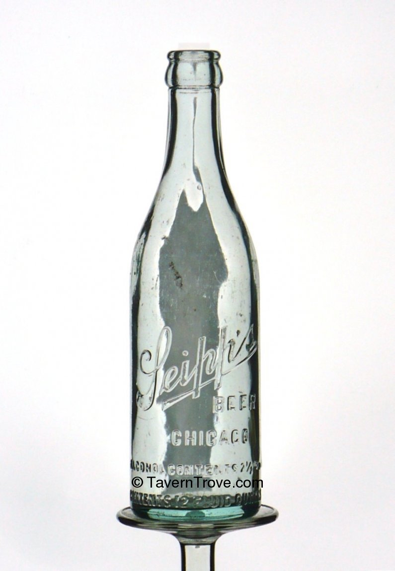 Item #33798 1908 Conrad Seipp Brewing Co. Seipp's Beer Bottle