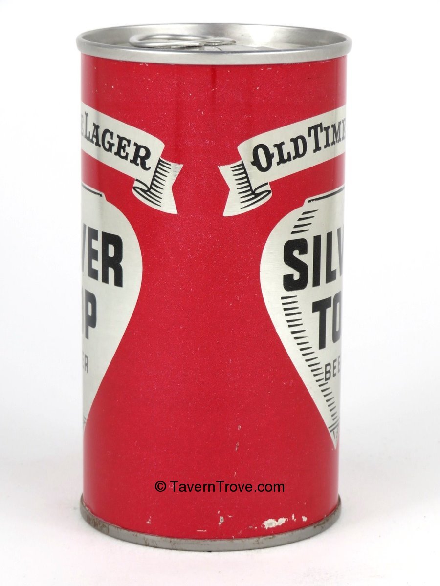 Item #59583 1968 Silver Top Beer Tab Top Can T124-40