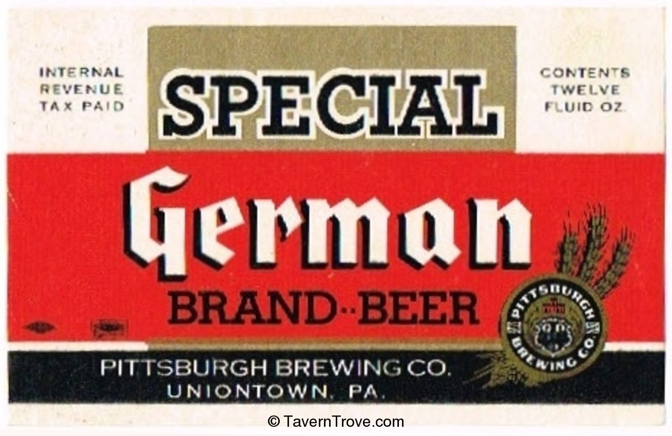 Item #65721 1936 Special German Beer Label PA119-14V