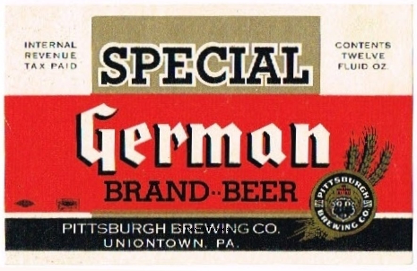 Item #65721 1936 Special German Beer Label PA119-14V