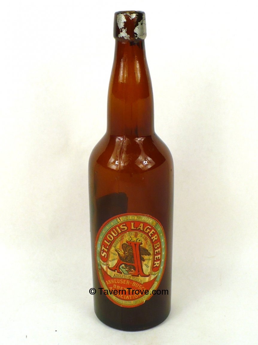 Item #87550 1890 St. Louis Lager Beer Bottle