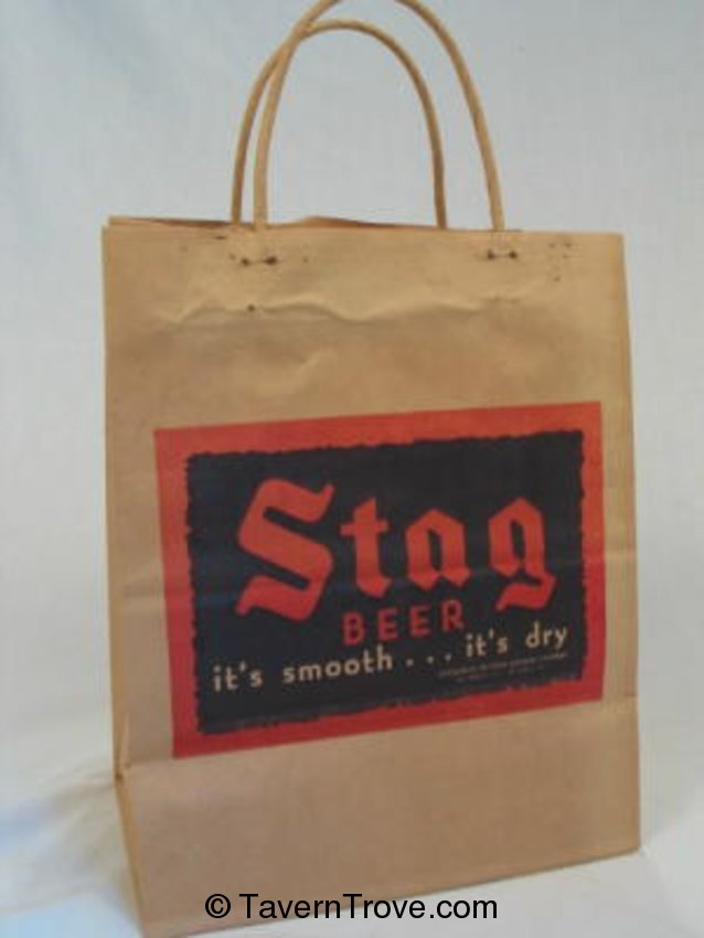 Item #6191 1947 Stag Beer Bag