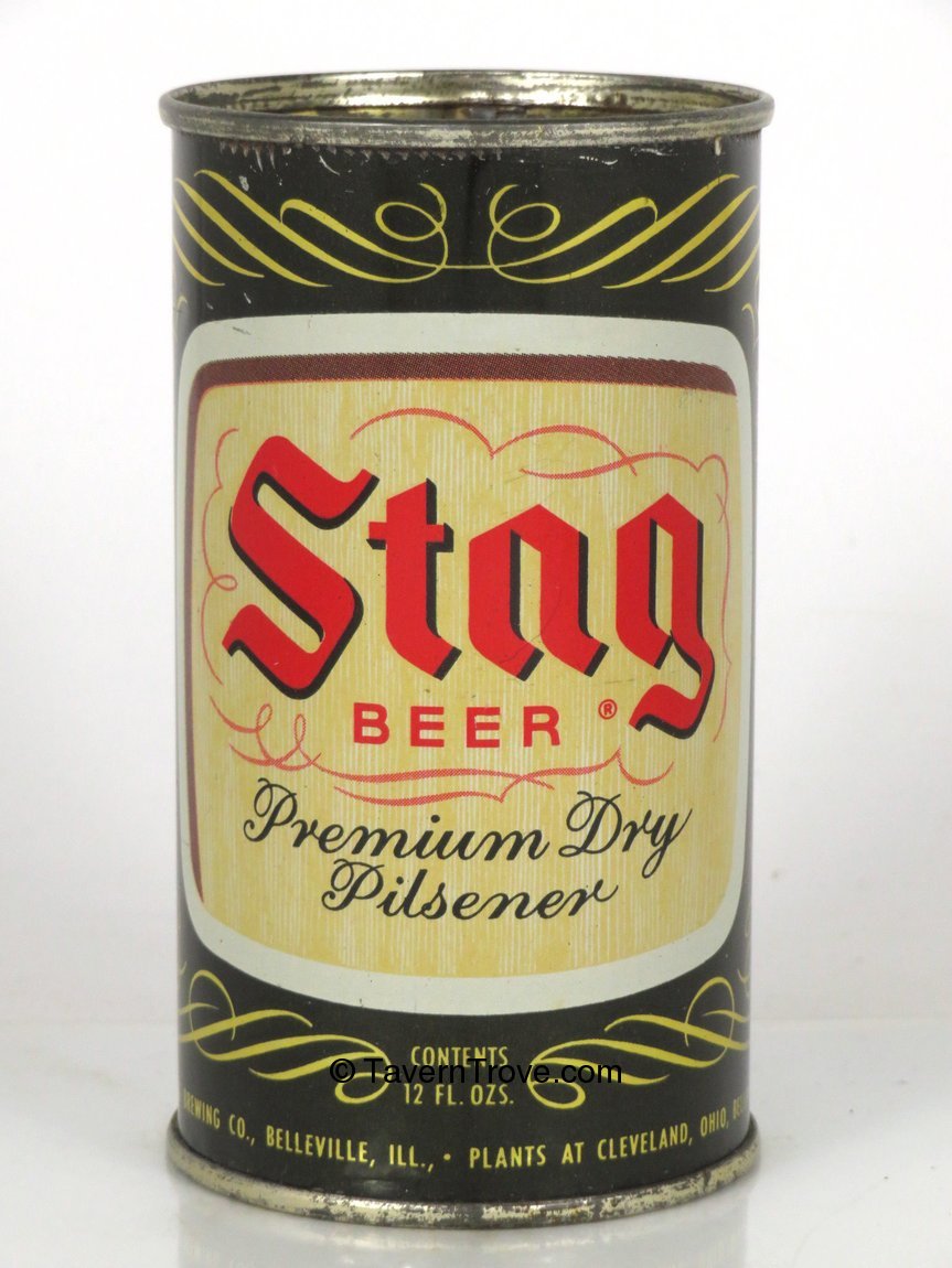 Item #44882 1955 Stag Beer Flat Top Can 135-20.1