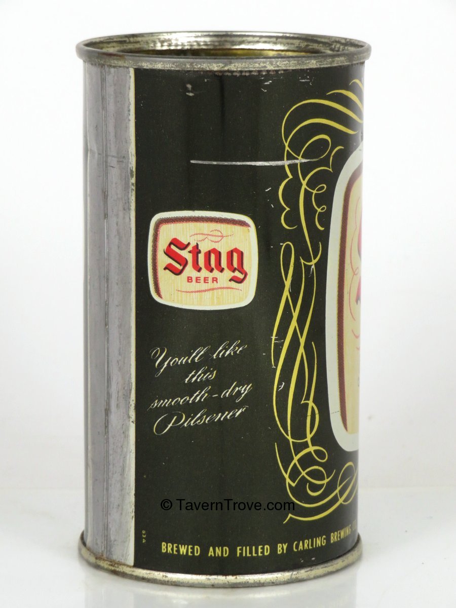Item #44882 1955 Stag Beer Flat Top Can 135-20.1
