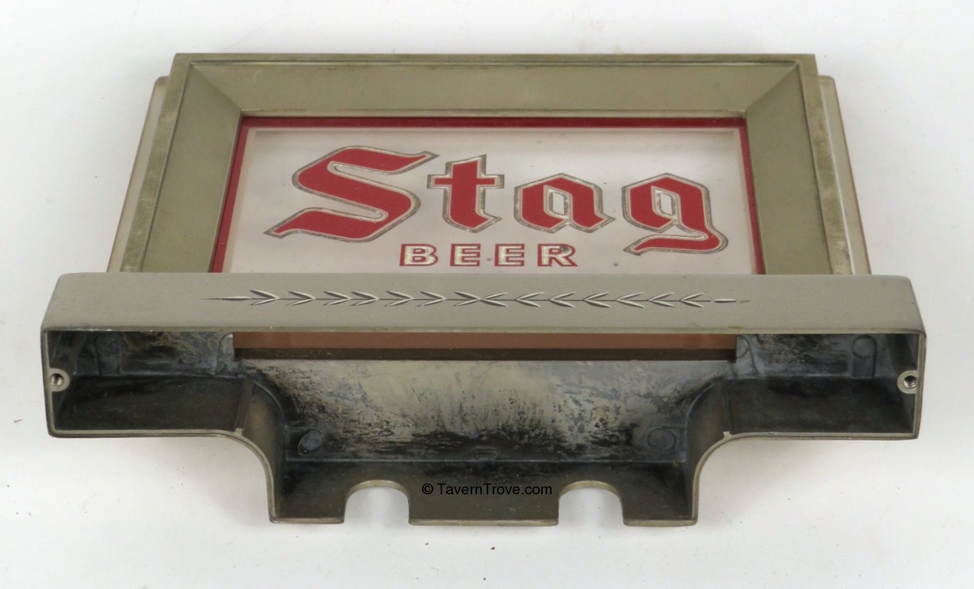 Item #95371 1950 Stag Beer (partial) Cash Register Light Cash Register Sign