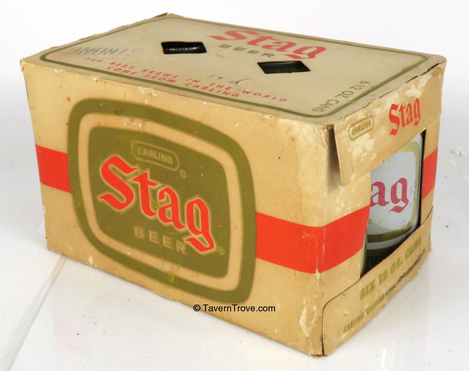 Item #5704 1961 Stag Beer Six Pack Six-pack Holder 135-23