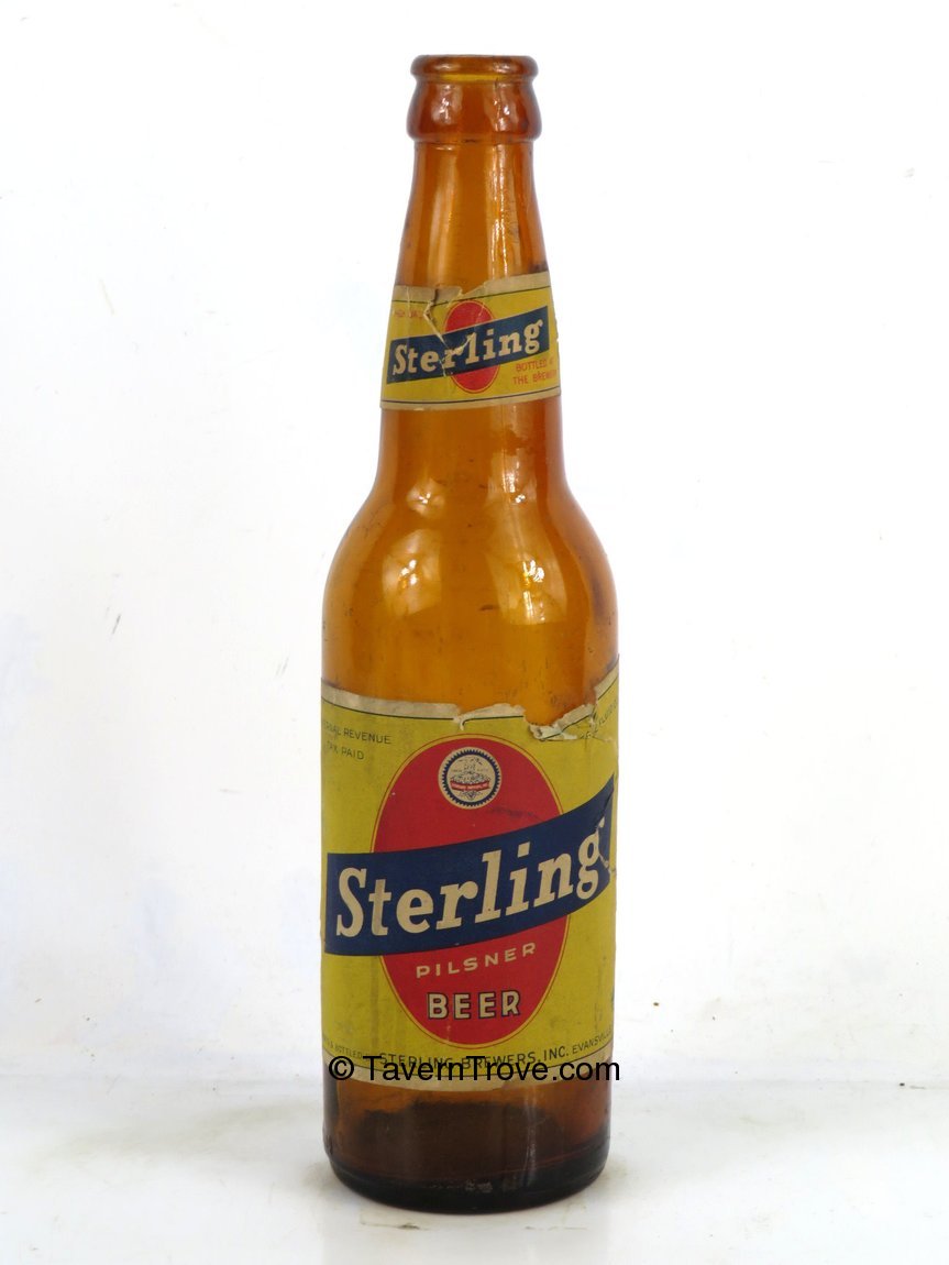 Item #33745 1947 Sterling Pilsner Beer Bottle