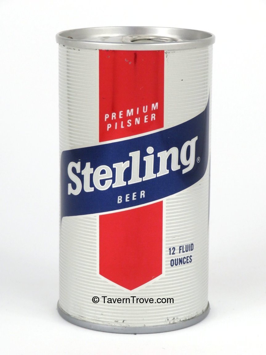 Item #28450 1967 Sterling Premium Pilsener Beer Tab Top Can T127-15