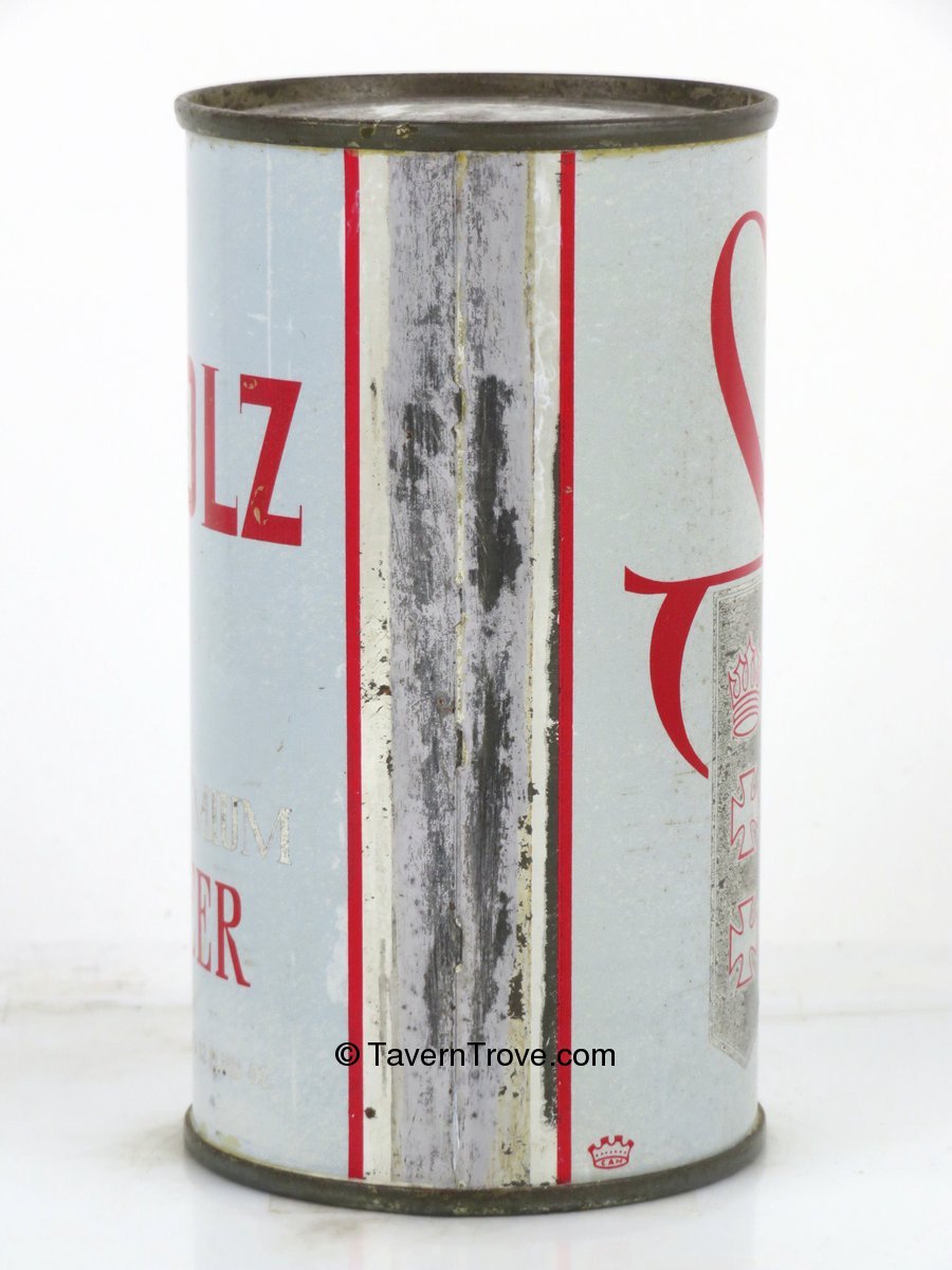Item #608 1960 Stolz Premium Beer Flat Top Can 137-02