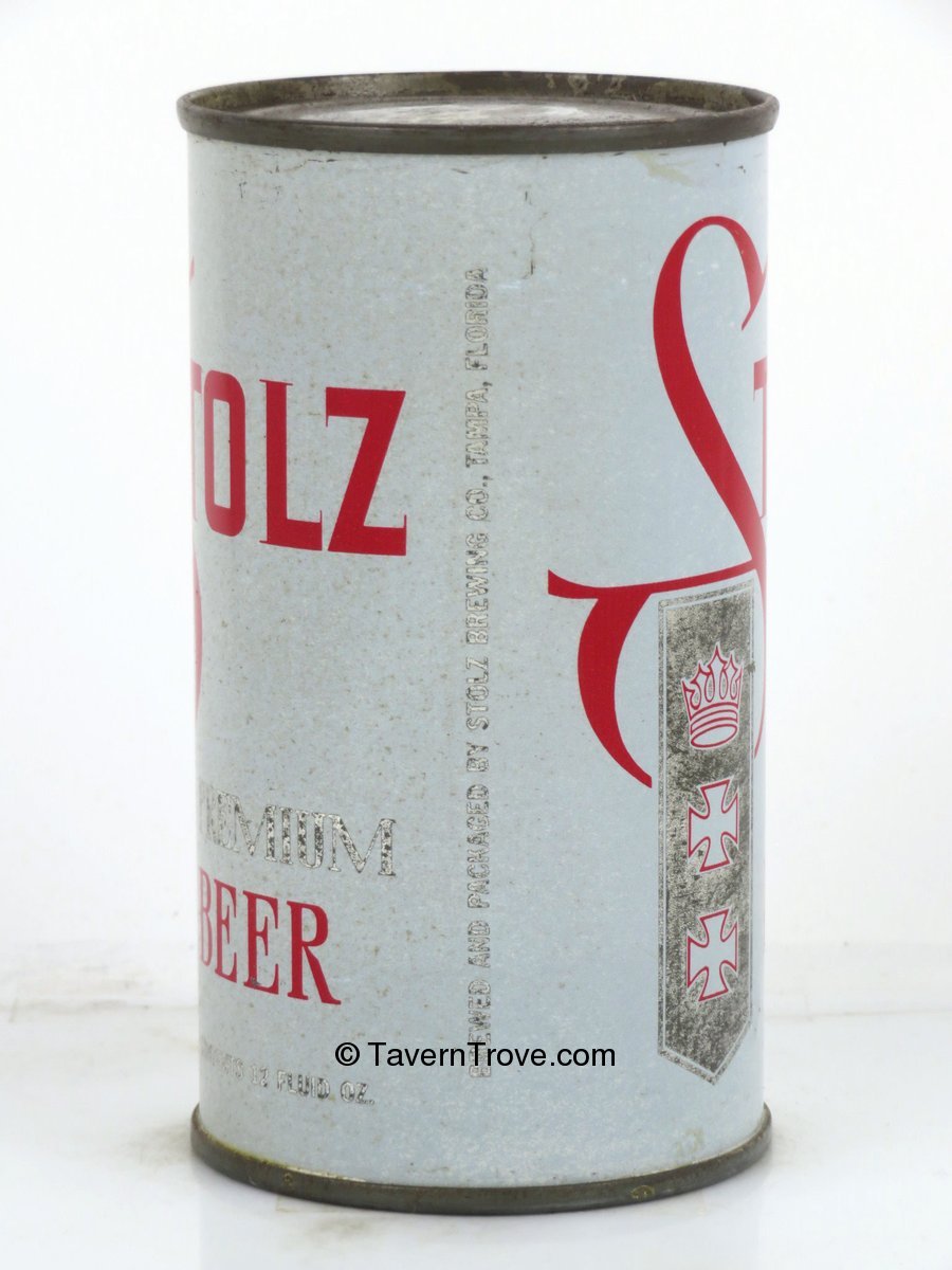 Item #608 1960 Stolz Premium Beer Flat Top Can 137-02