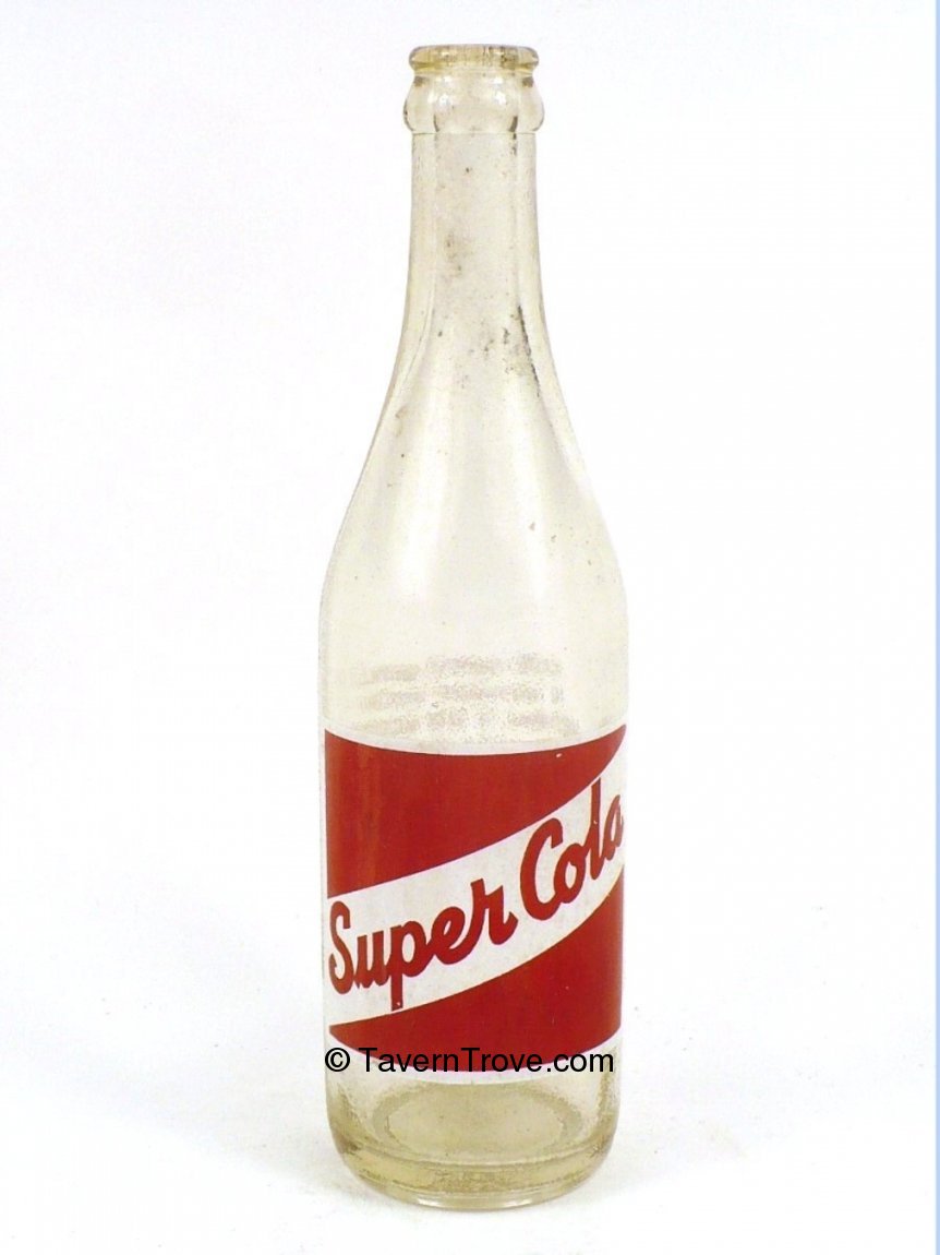 Item #90137 1938 Super Cola ACL Bottle