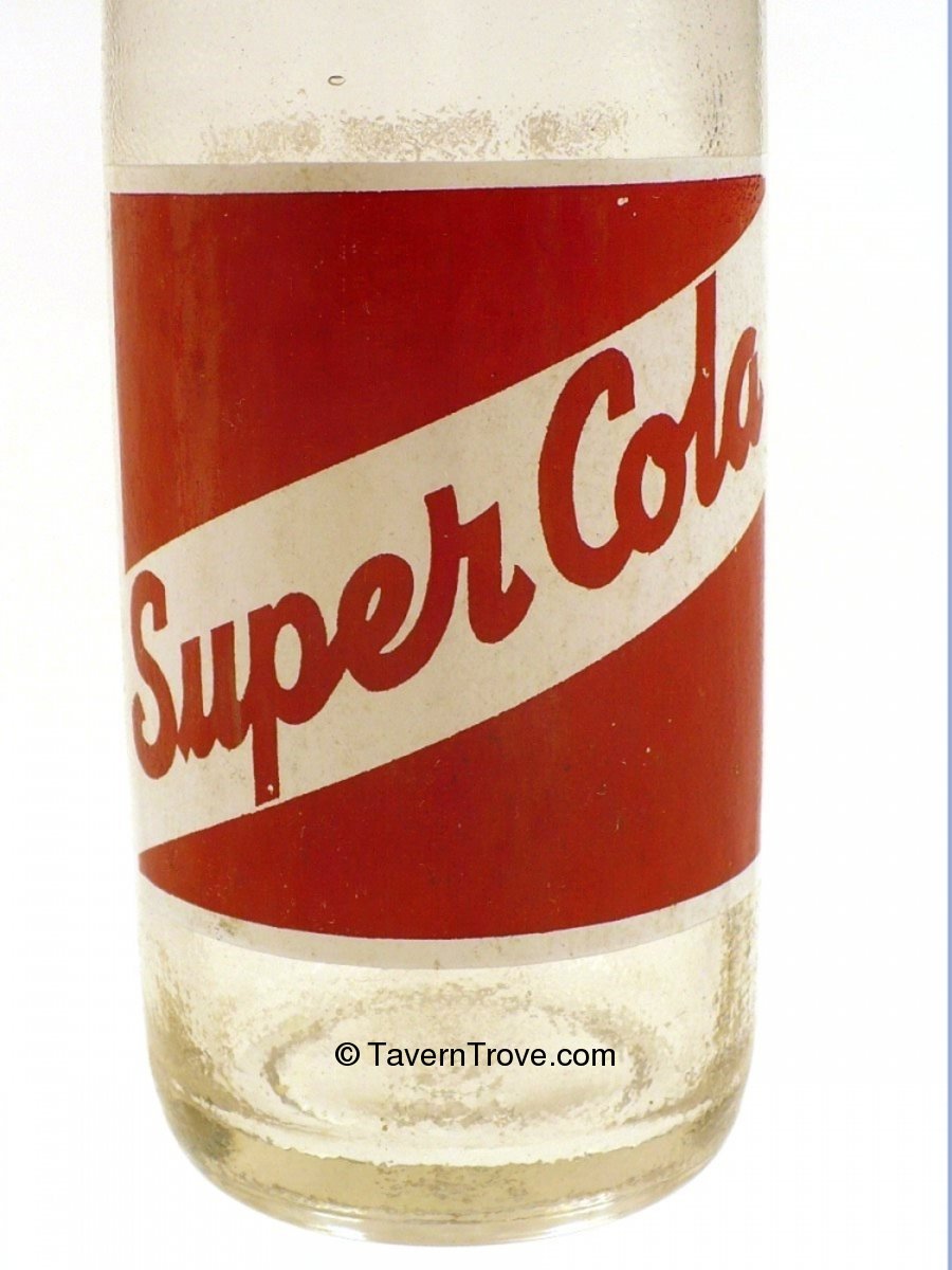 Item #90137 1938 Super Cola ACL Bottle