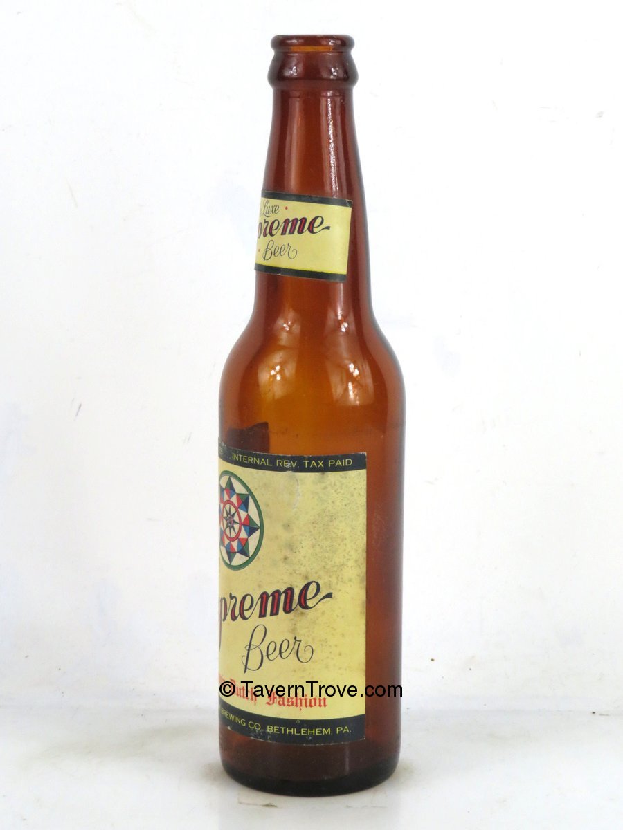 Item #31134 1947 Supreme De Luxe Beer Bottle