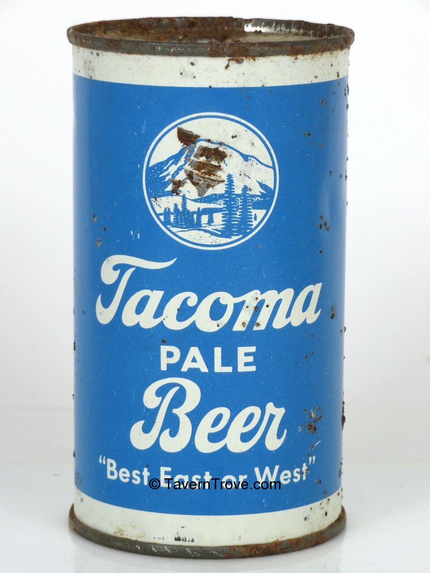 Item #17008 1941 Tacoma Pale Beer Flat Top Can 138-07