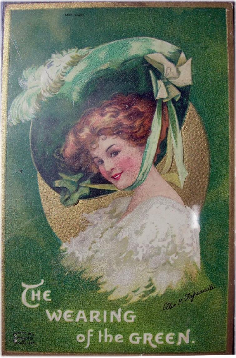 Item #87224 1909 The Wearing Of The Green Post Card