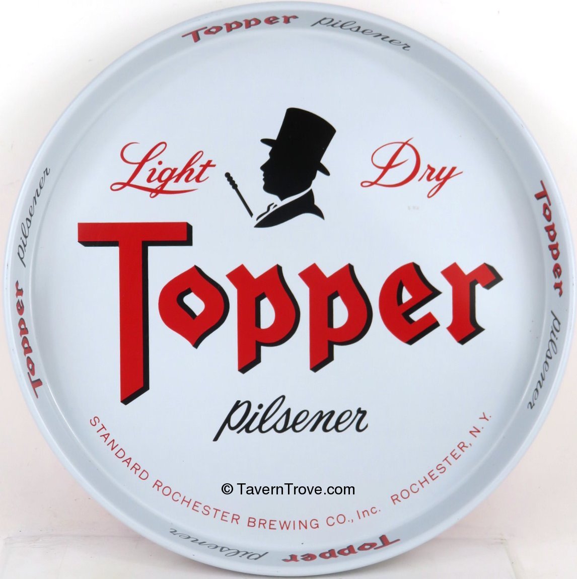 Item #29432 1958 Topper Pilsener Beer Serving Tray