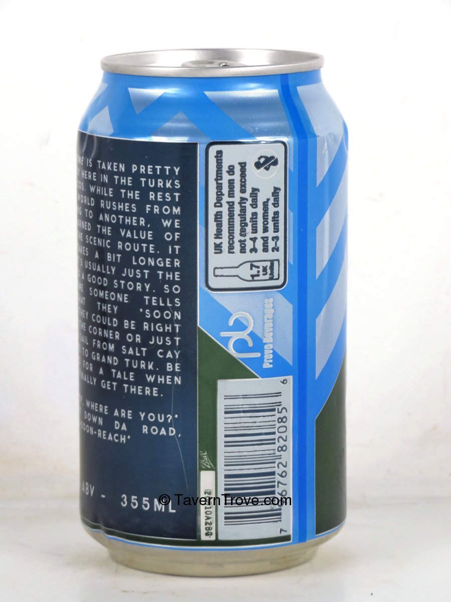 Item #100911 2023 Turks & Caicos I-Soon Reach 355ml Beer Can Tab Top Can