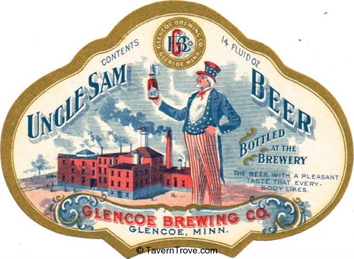 Item #17620 1905 Uncle Sam Beer Label CS83-20
