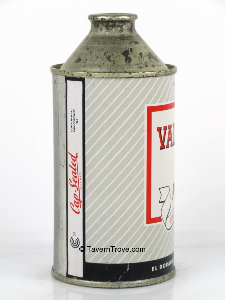 Item #208 1948 Valley Brew Pale Premium Beer Cone Top Can 188-11