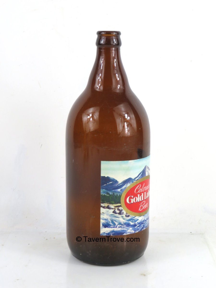 Item #99426 1965 Colorado Gold Label Beer Paper Label Bottle