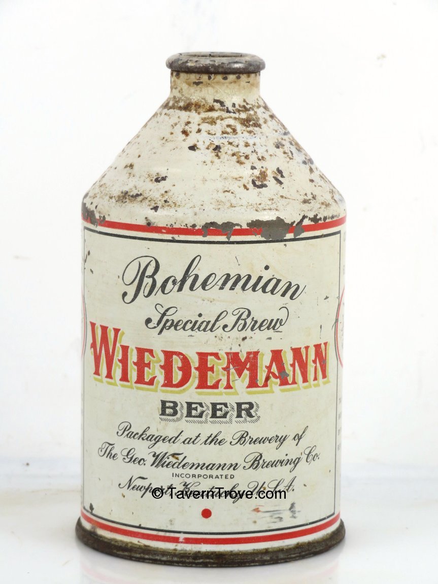 Item #49664 1947 Wiedemann Beer Crowntainer 193-31