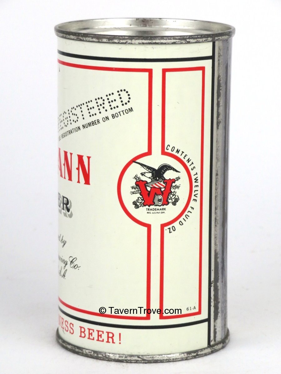 Item #38602 1958 Wiedemann Fine Beer Flat Top Can 145-37.1