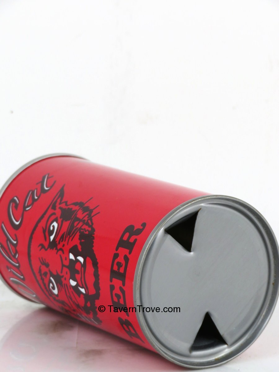 Item #11208 1979 Wild Cat Beer Tab Top Can T135-09
