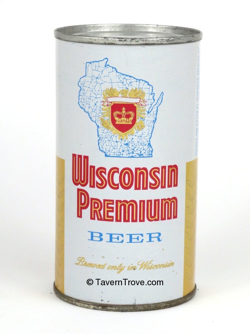 Item #17888 1965 Wisconsin Premium Beer Flat Top Can 146-23