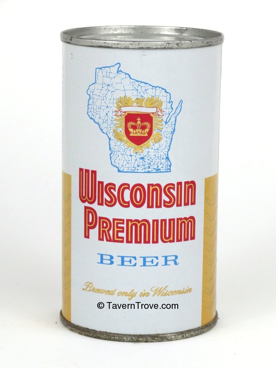 Item #17888 1965 Wisconsin Premium Beer Flat Top Can 146-23