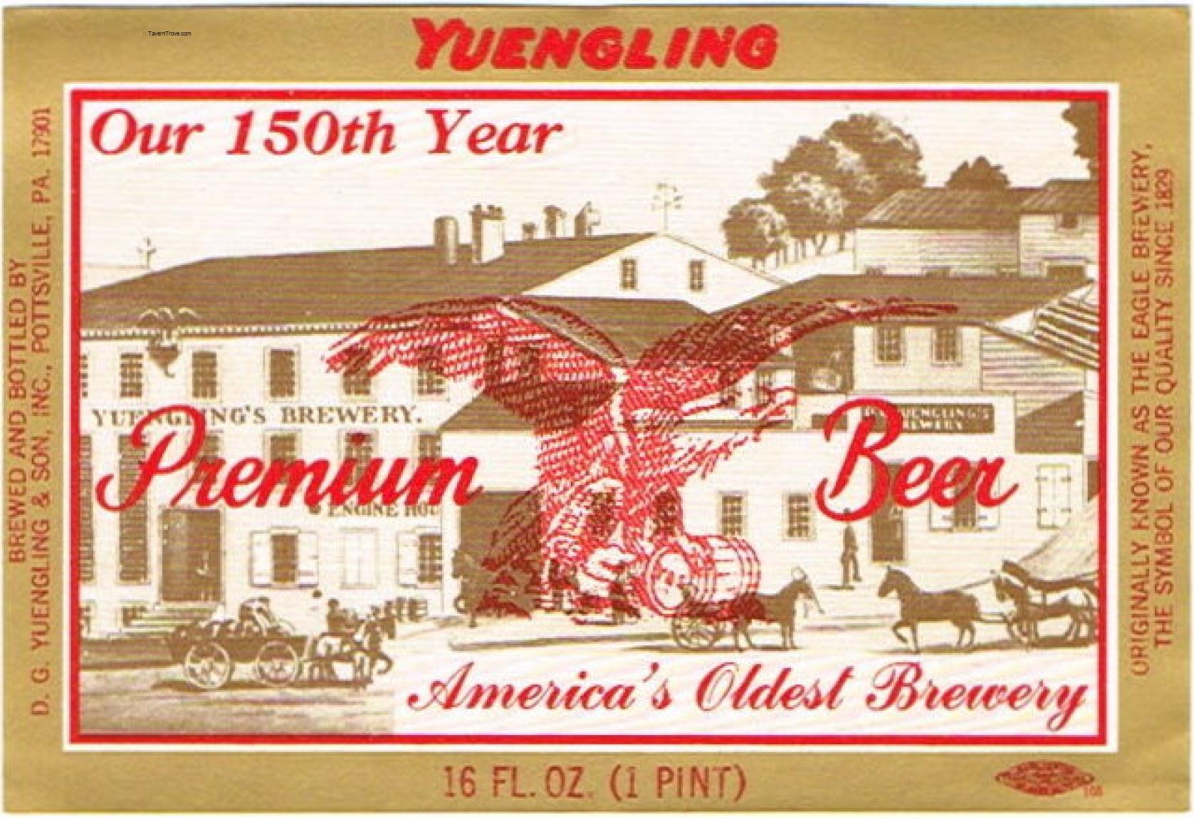 Item #47642 1981 Yuengling Premium Beer Label
