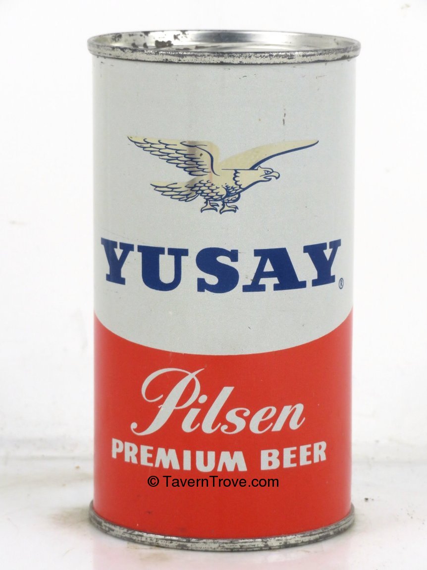 Item #44880 1958 Yusay Pilsen Premium Beer Flat Top Can 147-12.1