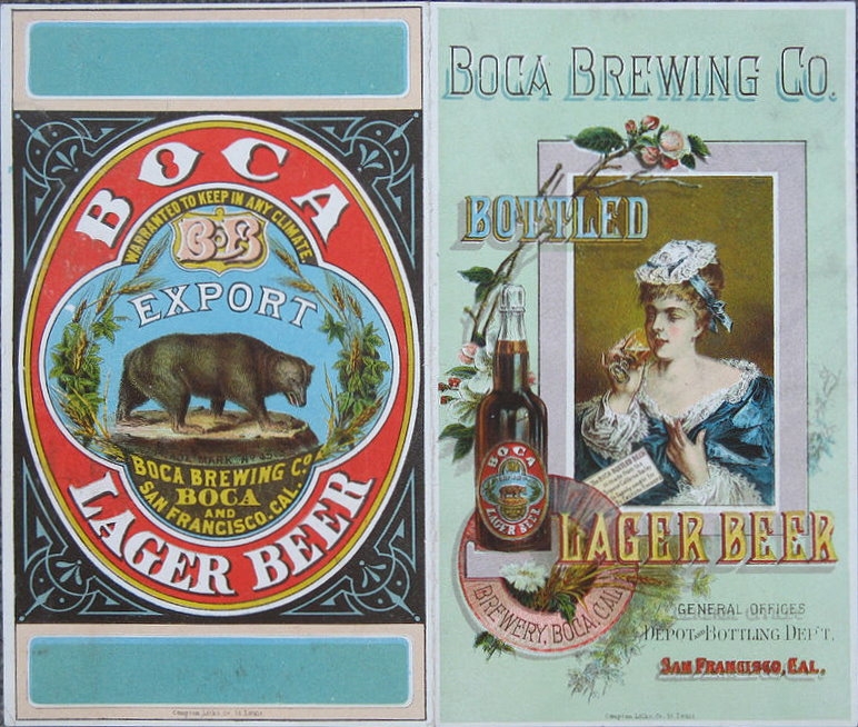 Item #77128 1890 Bottled Lager Beer Brochure