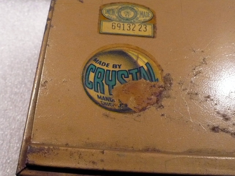 Item #87091 1940 Budweiser Beer ROG light Glass-Faced Illuminated Sign