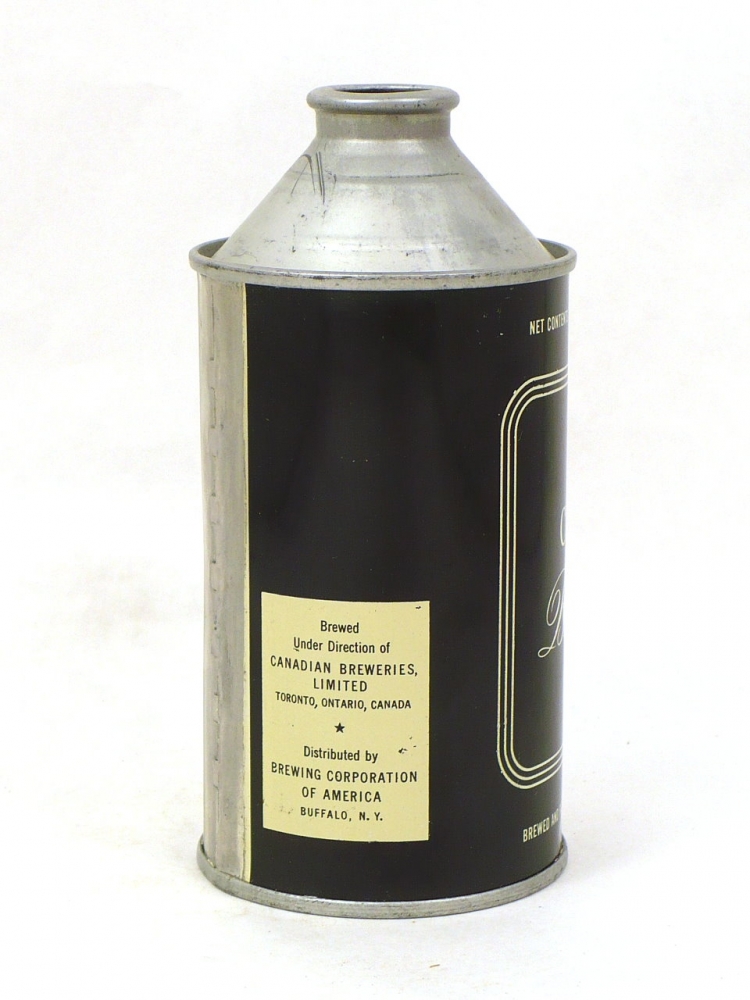 Item #81637 1947 Carling's Black Label Cone Top Can 156-29.1a